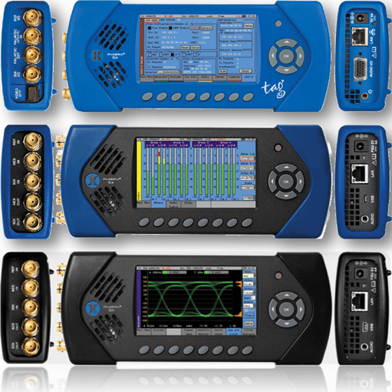 PHABRIX: HANDHELD BROADCAST TEST & MEASUREMENT INSTRUMENT - Caltron ...